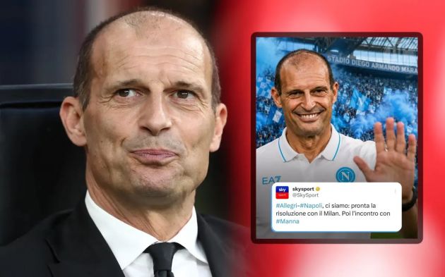 Allegri-Napoli, accordo vicino: il Milan evita il tribunale