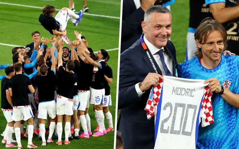 Modric nella storia: 200 presenze con la Croazia ai Mondiali